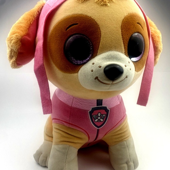 Paw Patrol TY | Toys | Paw Patrol Skye Plush Pink Dog Ty Beanie ...